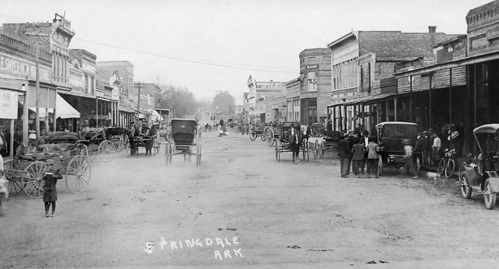 A Brief History of Springdale, Arkansas – How it all Began